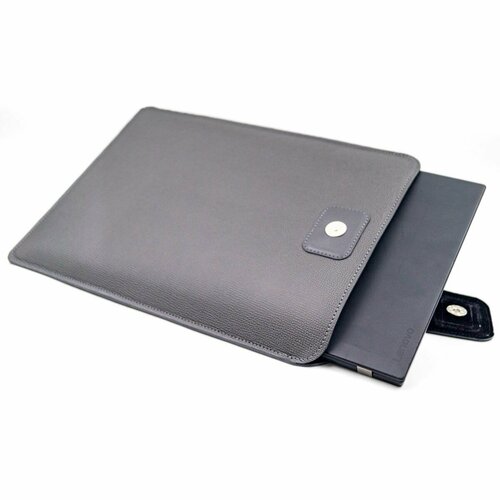 Кожаный чехол для Macbook 15 Air (2023), обложка для ноутбука 15 дюймов, J. Audmorr - Weybridge 15 Iron, серый