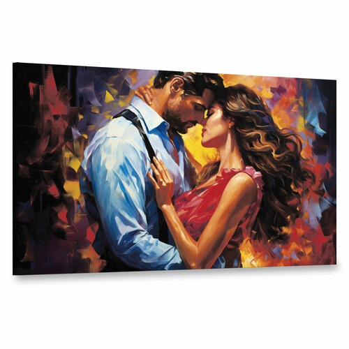 Интерьерная картина 100х60 "Сказочная любовь"