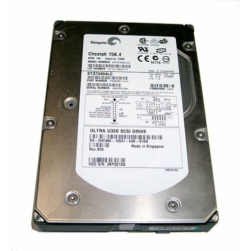 Жесткий диск Seagate ST373454LC 73,4Gb U320SCSI 3.5" HDD