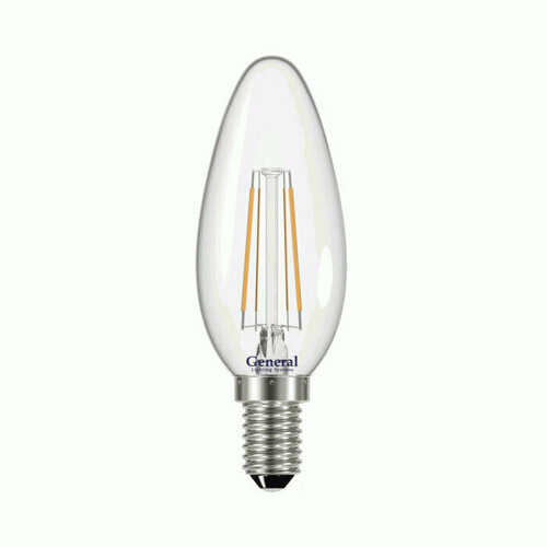 Лампа 8Вт 2700К 610Лм GLDEN-CS-8-230-E14-2700 филамент 649971