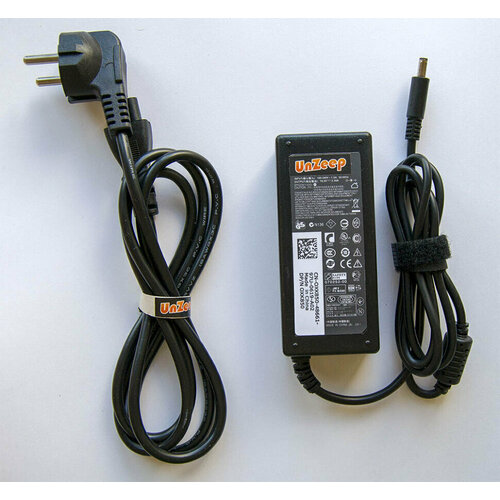 Для Dell Vostro 3400-4753 Зарядное устройство UnZeep, блок питания ноутбука (адаптер + сетевой кабель)