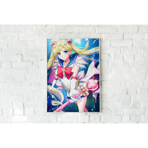 Плакат Sailor Moon/Сейлор Мун/Аниме/ на стену 33х48 см / Постер формата А3+