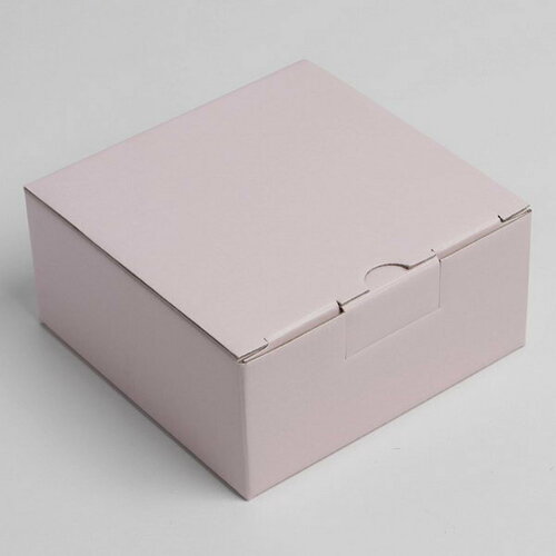 Коробка складная "Розовая", 15 x 15 x 7 см