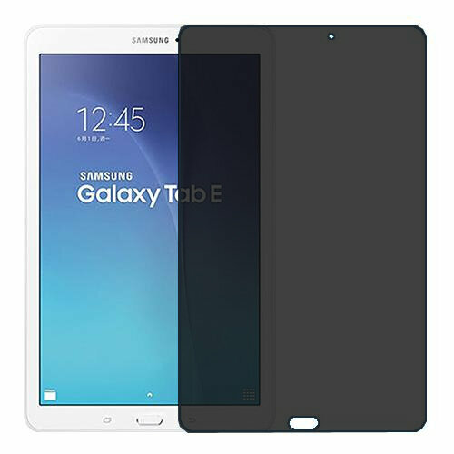 Samsung Galaxy Tab E 9.6 защитный экран пленка гидрогель конфиденциальность (силикон) Одна штука