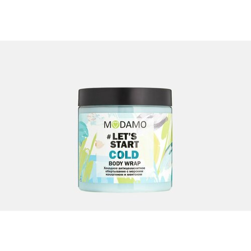 Обертывание холодное антицеллюлитное с морским коллагеном и ментолом marine collagen and menthol