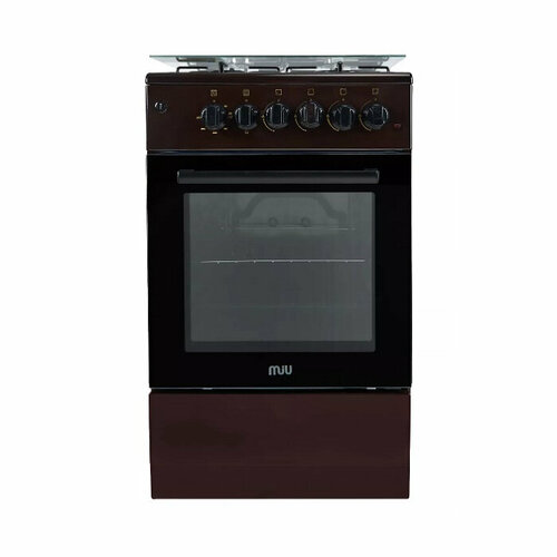 Кухонная плита MIU 5011 ERP с электродуховкой (коричневая)