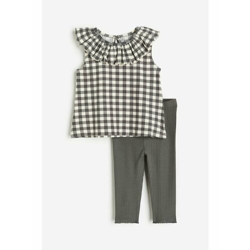 Комплект одежды H&M, размер 68, серый