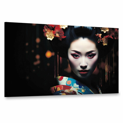 Интерьерная картина 100х60 "Азия в красках"