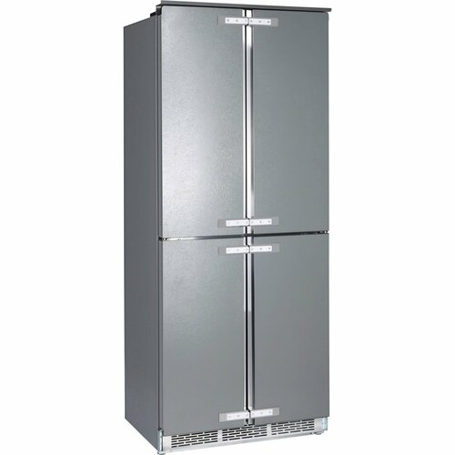 Холодильник HIBERG i-RFQB 550 NF встраиваемый, Cross Door, Total No Frost, объем 387 литров, мультитемпературная зона