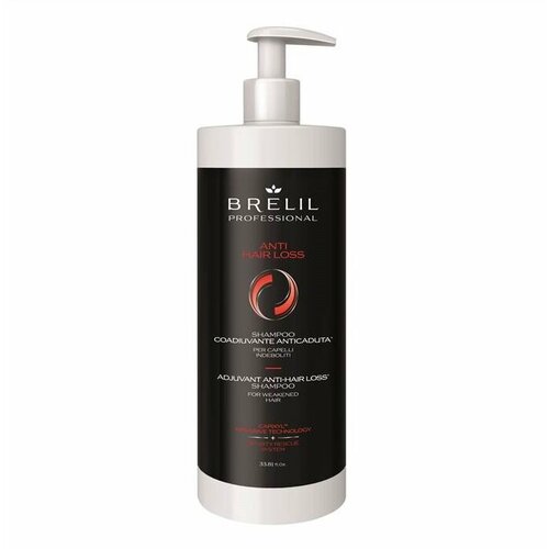 Шампунь против выпадения Brelil Haircur Anti Hair Loss на основе стволовых клеток малины и комплекса Capixyl, 250 мл
