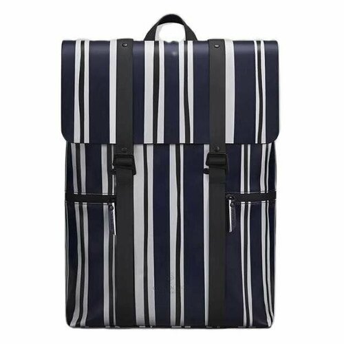 Рюкзак Gaston Luga GL201 Backpack Splаsh 16'. Цвет: тесно-синий с бежевыми полосками GL X Studio Oyama