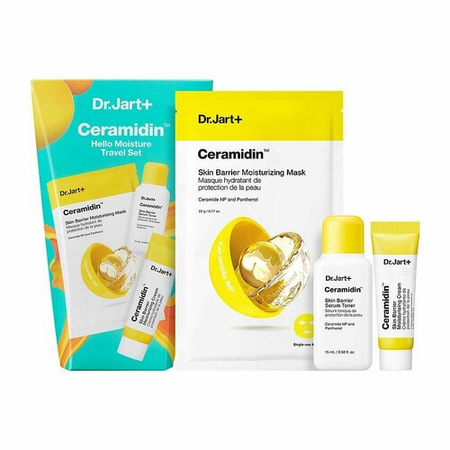 DR. JART+ Набор увлажняющих средств для лица Ceramidin Hello Moisture Travel Set