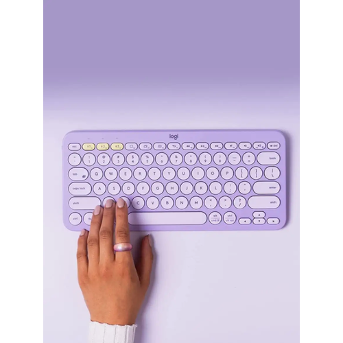 Беспроводная клавиатура Logitech K380 Multi-Device Lavender Lemonade (EU)