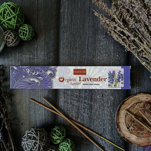 Благовония Nandita Organic Lavender (Лаванда)