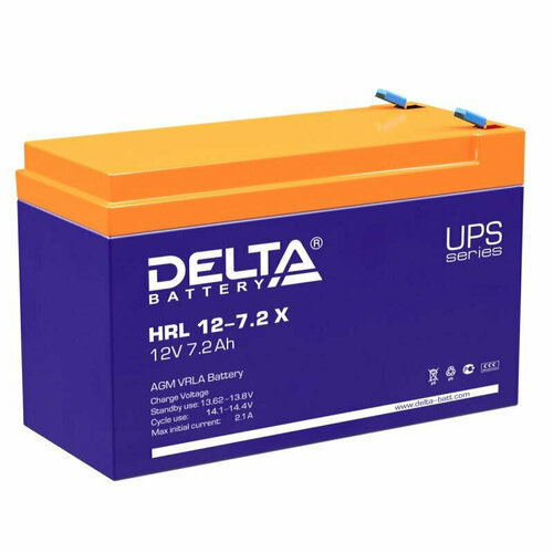 Батарея для ИБП Delta HRL 12-7,2 (12V/7,2Ah), 705855