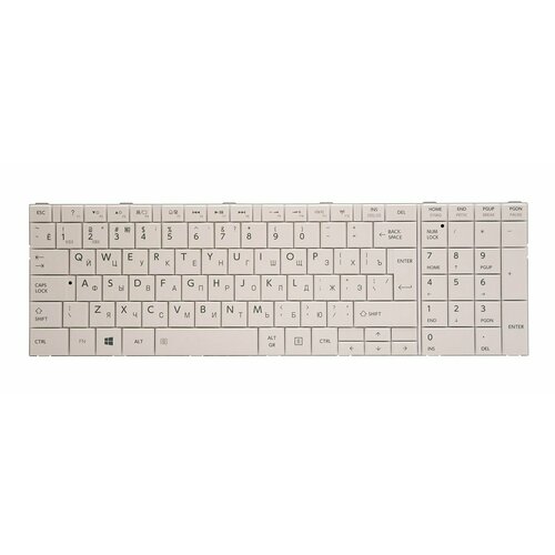 Клавиатура для ноутбука Toshiba 9Z. N7USU.00R без рамки