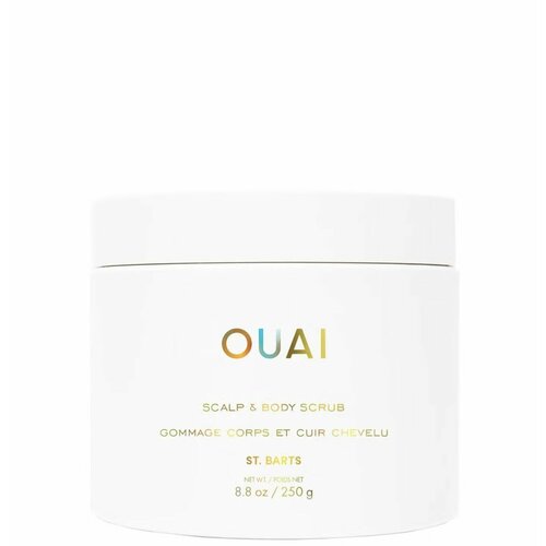 OUAI Очищающий скраб для волос и тела scalp & body scrub St. Barts 250g