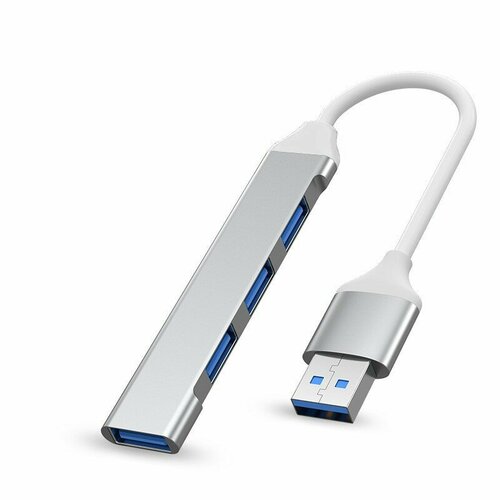 USB Hub 3.0 - Type A концентратор на 4 порта / USB 3.0 / высокоскоростной USB хаб для macbook / hub для apple