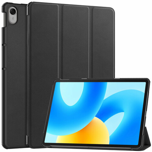 Чехол для планшета Huawei MatePad 11.5 (2023) 11.5 дюйма (BTK-W09/AL09), с магнитом, прочный пластик (черный)