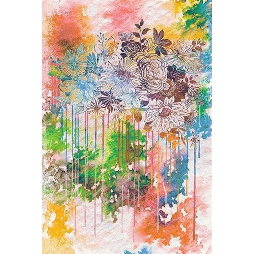 Шерстяной ковер Hunnu Цветы 6A1883 175 1.6 x 2.3 м.