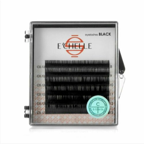 Ресницы E'CHELLE BLACK MINI MIX (D 0.10 8-13 mm)