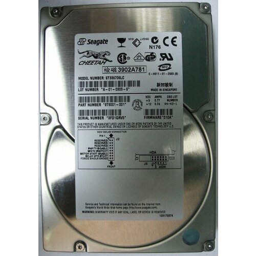 Жесткий диск Seagate ST336706LC 36,7Gb U160SCSI 3.5" HDD