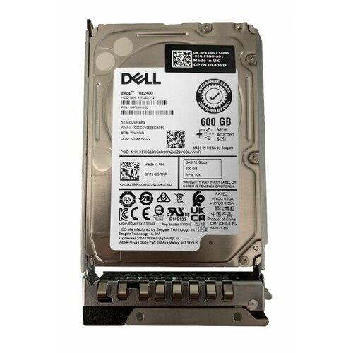 Жесткий диск Dell XXTRP 600Gb 10000 SAS 2,5" HDD