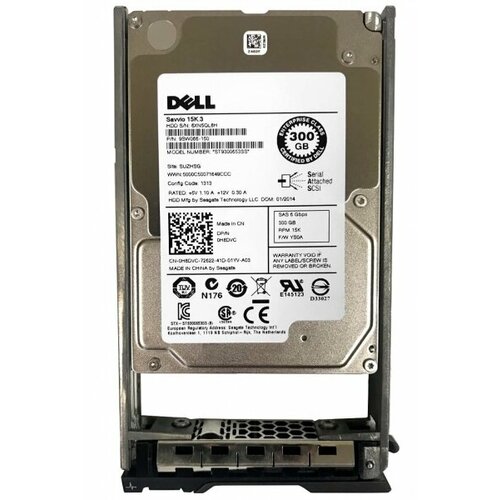 Жесткий диск Dell 0H8DVC 300Gb SAS 2,5" HDD
