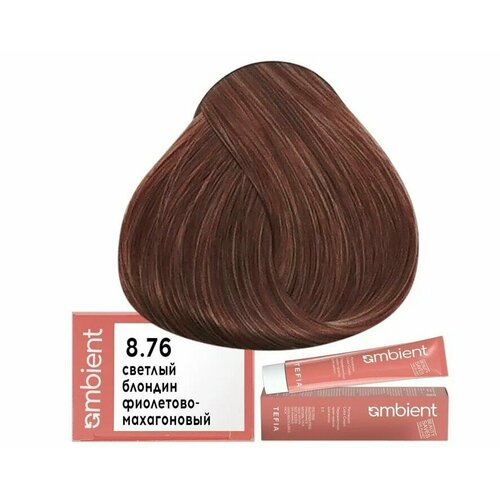 Tefia Ambient Крем-краска для волос AMBIENT 8.76, Tefia, Объем 60 мл