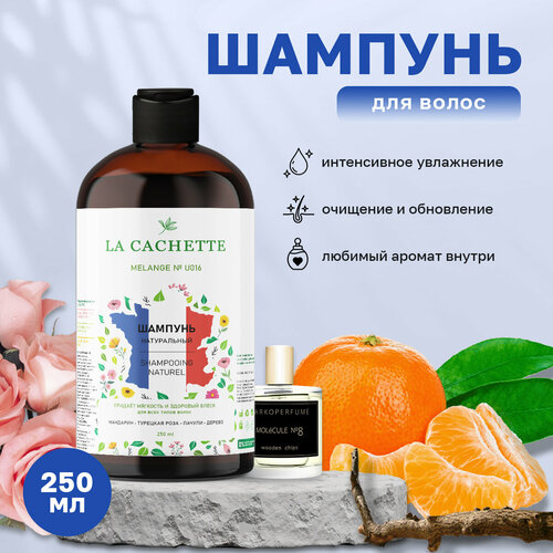 Шампунь для волос увлажняющий La Cachette U016 Molecule No. 8, 250 мл