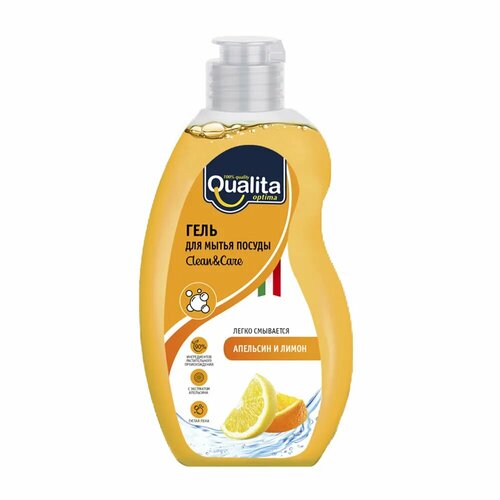 Средство для мытья посуды Qualita Lemon&Orange