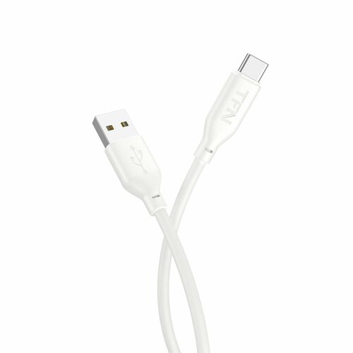 Кабель USB Type-C TFN silicone 2m white (TFN-C-SIL-AC2M-WH)