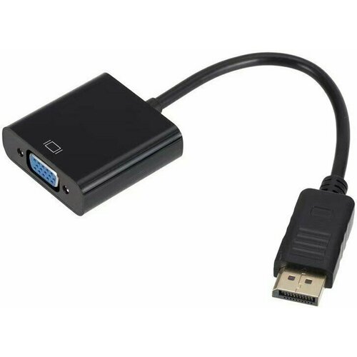 Переходник DisplayPort (M) - VGA (F), 0.15м, Bion (BXP-A-DPM-VGAF-015)