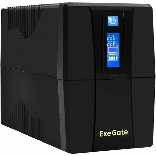 ИБП ExeGate Power Smart ULB-1000. LCD. AVR.2SH (EX292791RUS)