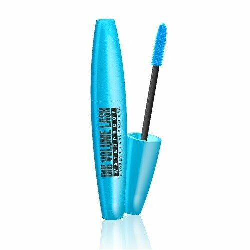 Тушь для ресниц, Eveline Cosmetics, waterproof big volume lash professional mascara, 9 мл