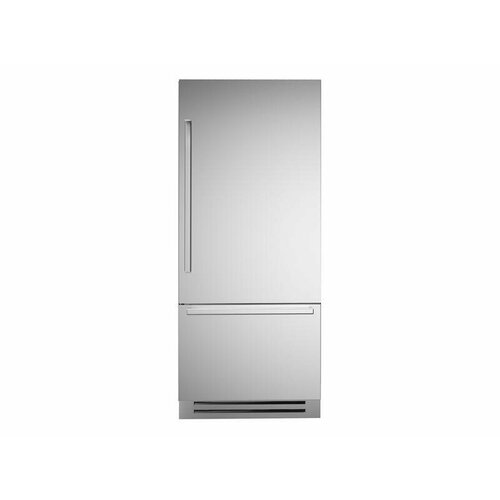 REF905BBRXTT Встраиваемый холодильник/морозильник Bertazzoni со стальными фасадами, петли справа, шириной 90 см Нержавеющая сталь
