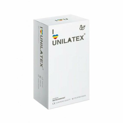 Unilatex презервативы UNILATEX MULTIFRUITS цветные ароматизированные 15 штук
