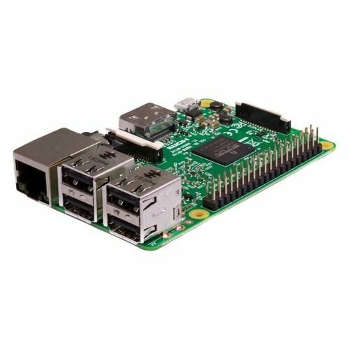 Мини ПК RASPBERRY Pi 3 Model B, Broadcom BCM2837, LPDDR2 1ГБ, CR, noOS [ra432]