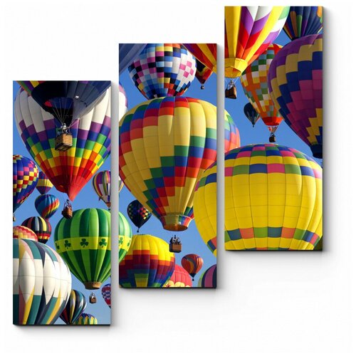 Модульная картина Фестиваль воздушных шаров, Нью Джерси 90x96