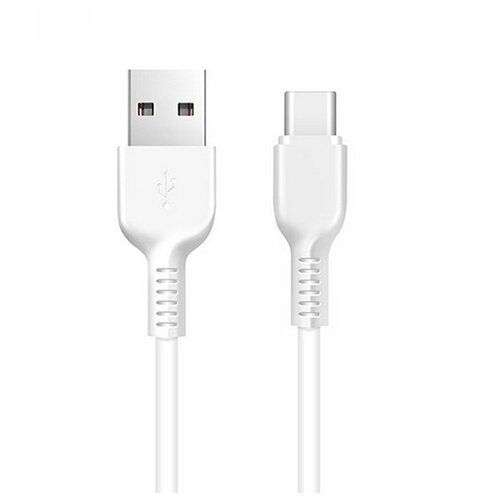 Кабель Hoco X20, Type-C - USB, 3 А, 2 м, белый