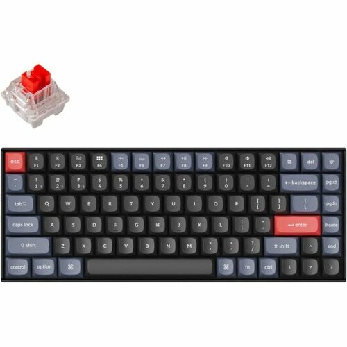 Клавиатура беспроводная Keychron K2 Pro ( K pro Red Switch) черный (K2P-J1)