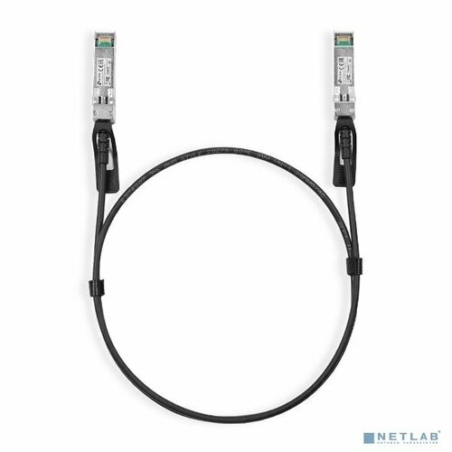 TP-Link SMB Сетевое оборудование TP-Link TL-SM5220-1M 1-метровый 10G SFP+ кабель прямого подключения Черный