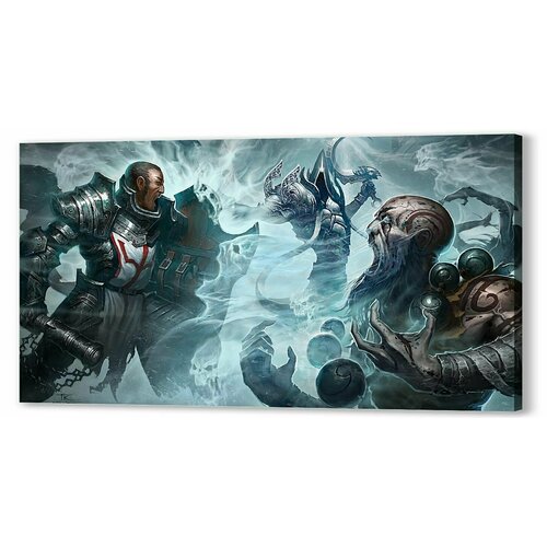 Плакат, постер на холсте Diablo III: Reaper Of Souls. Размер 21 х 30 см