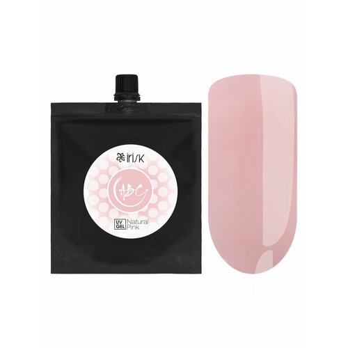 Гель ABC в дой-паке с дозатором, 180 мл, IRISK professional, (12 Natural Pink (Limited collection)), М099-88