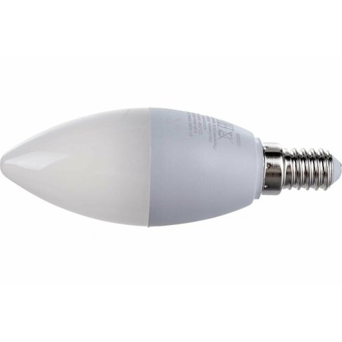 Лампочка светодиодная OSRAM LED Value E14 4000К CL свеча 7Вт 560Лм 4058075577954 (упаковка из 5 шт)