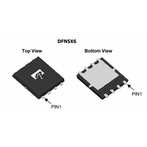 Микросхема AON6510 N-Channel MOSFET 30V 32A DFN5x6