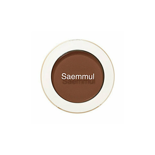 THE SAEM Тени для век матовые Saemmul Single Shadow Elegant Brown, 6г
