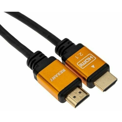 Кабель REXANT HDMI - HDMI 2.0, 2 м Gold, 1шт