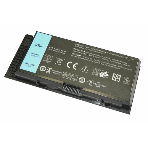 Аккумулятор для ноутбука Dell Precision M4600 (FV993) 11.1V 8730mAh