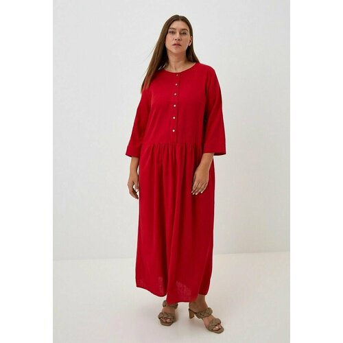 Платье CLEO, размер 50, красный